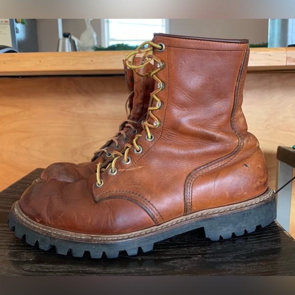 Red Wing Shoes | Shoes | Vintage Irish Setter Red Wing 899 Logger Boots ...